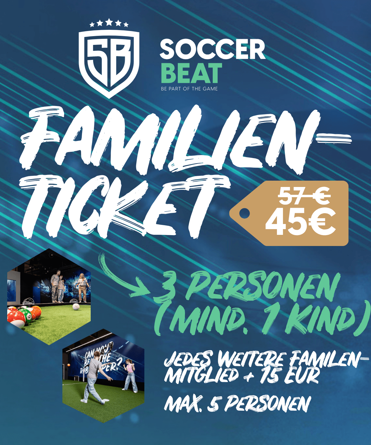 Fußball-Erlebniswelt in Frankfurt - SOCCERBEAT